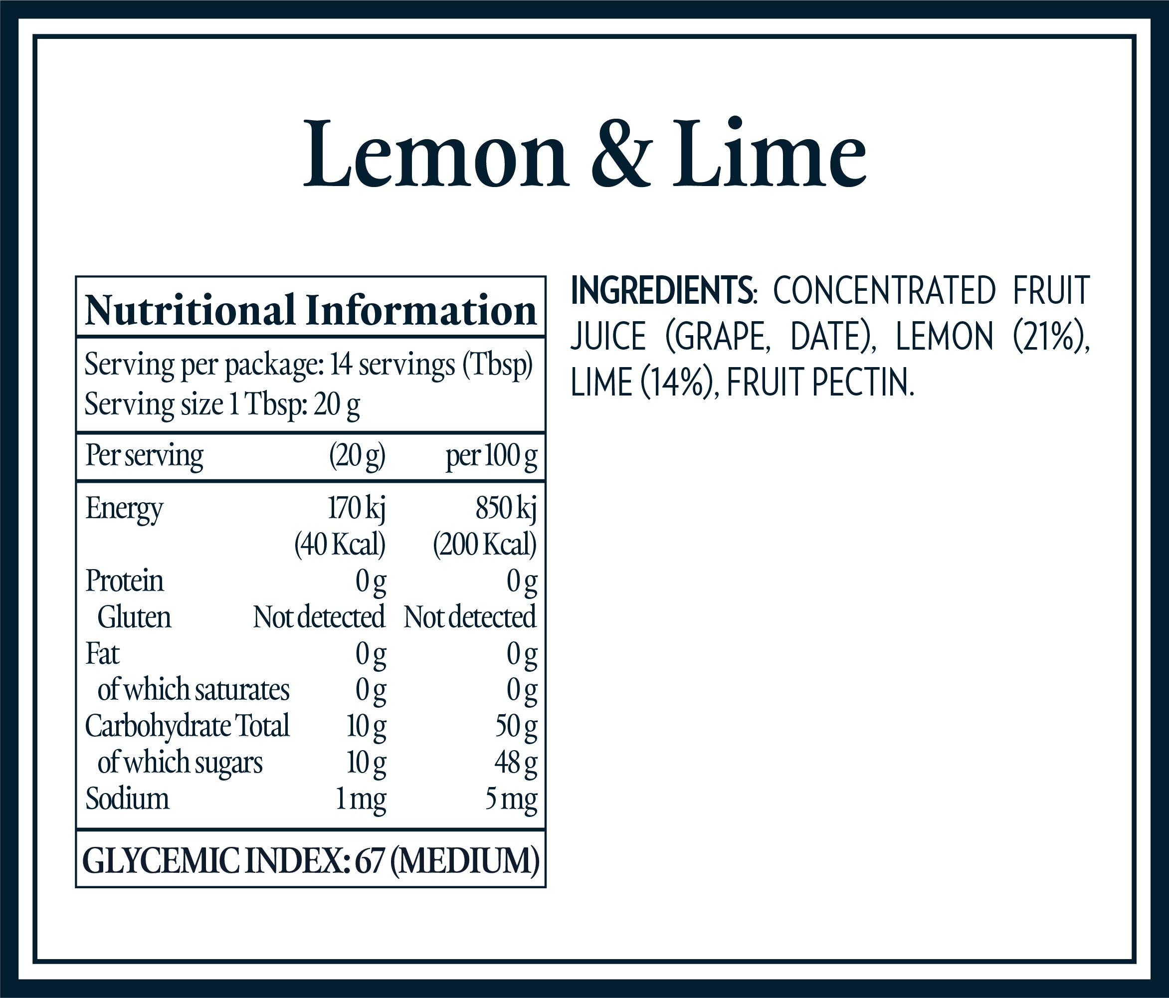 Lemon & Lime | St. Dalfour